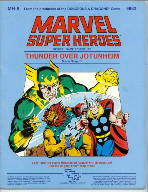 Marvel RPG Expansion - Thunder Over Jotunheim | The Mighty Thor | Fandom