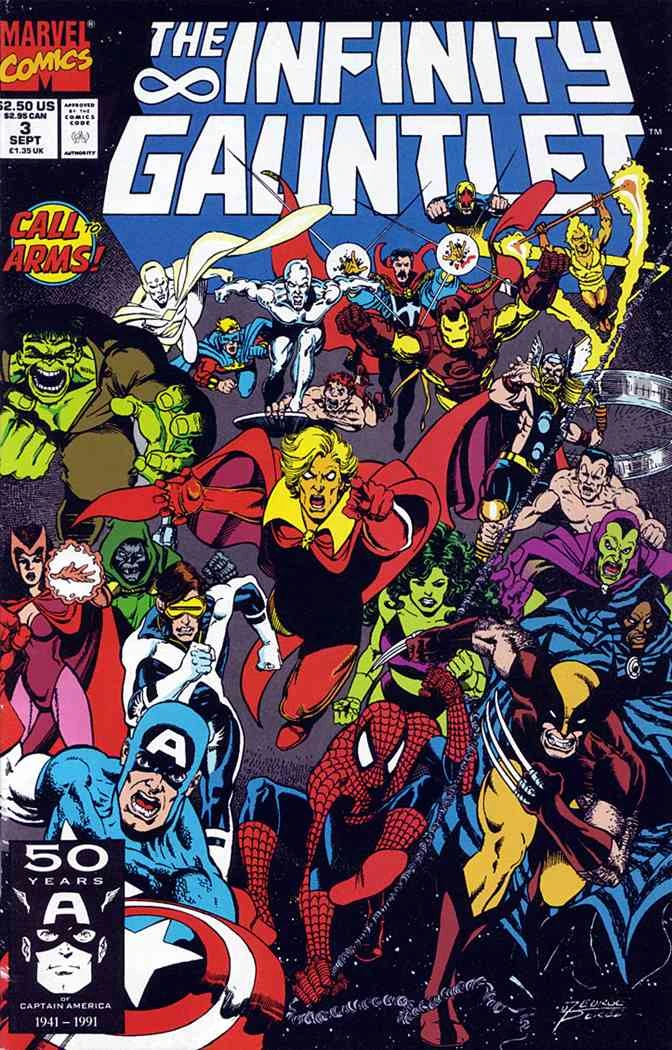Infinity Gauntlet Vol 1 3 | The Mighty Thor | Fandom