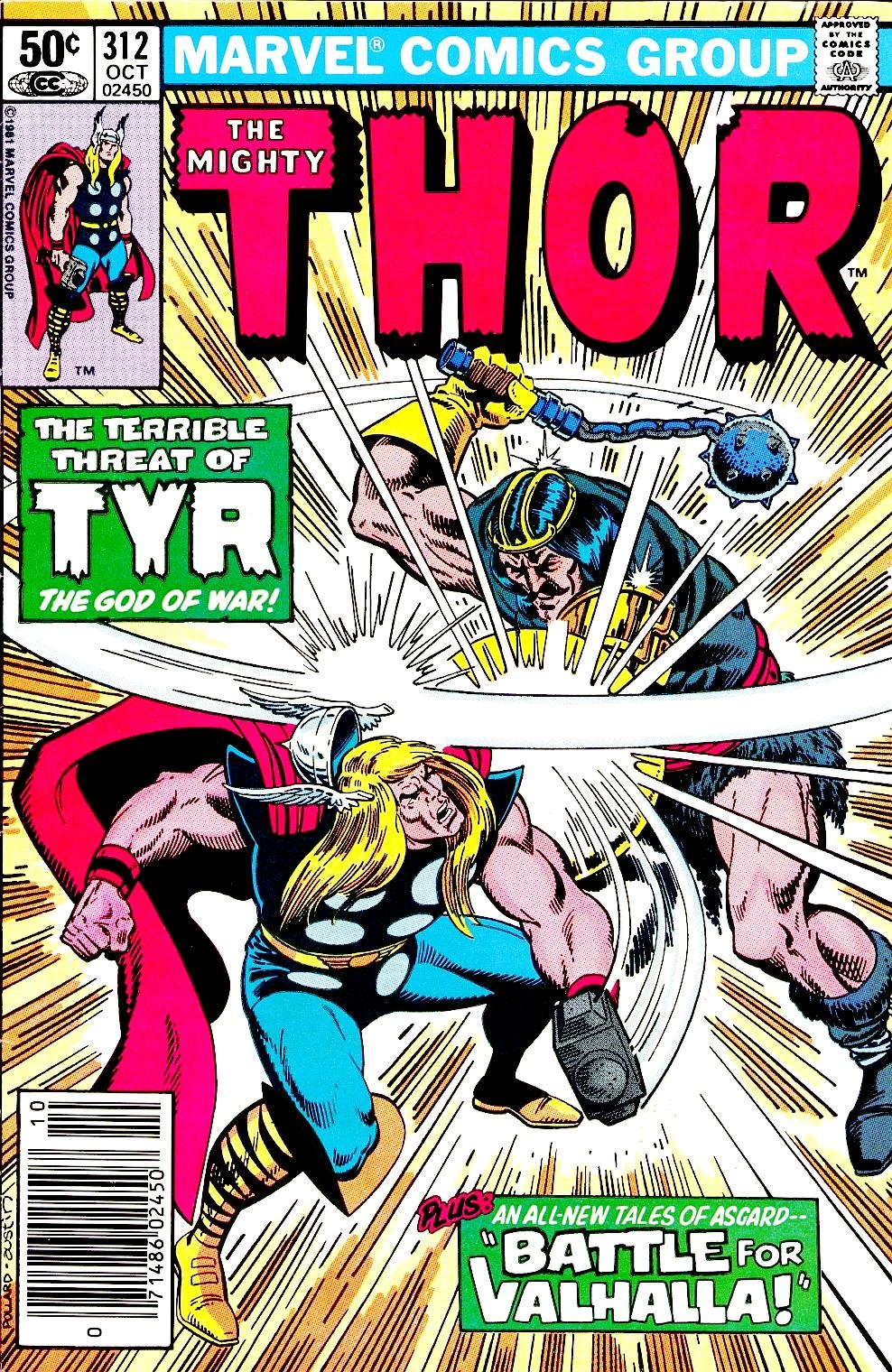 Thor Vol 1 312 | The Mighty Thor | Fandom
