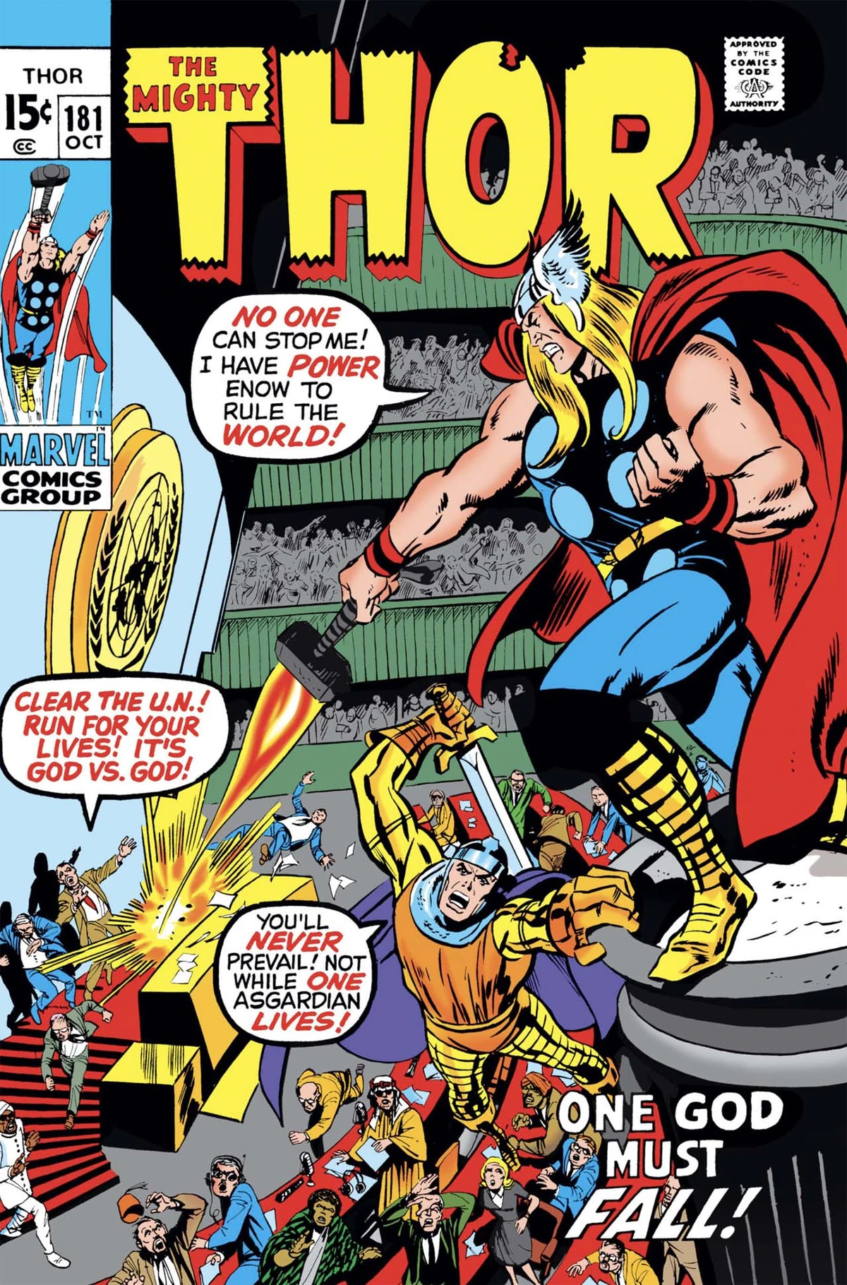 Thor Vol 1 181 | The Mighty Thor | Fandom