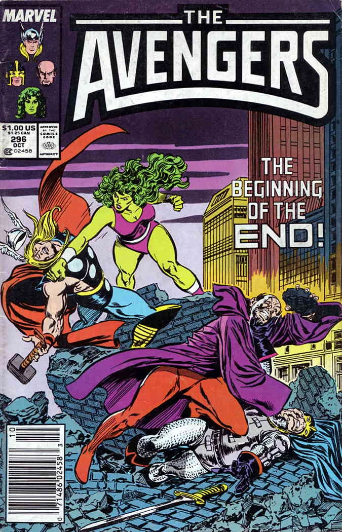Avengers Vol 1 296 | The Mighty Thor | Fandom