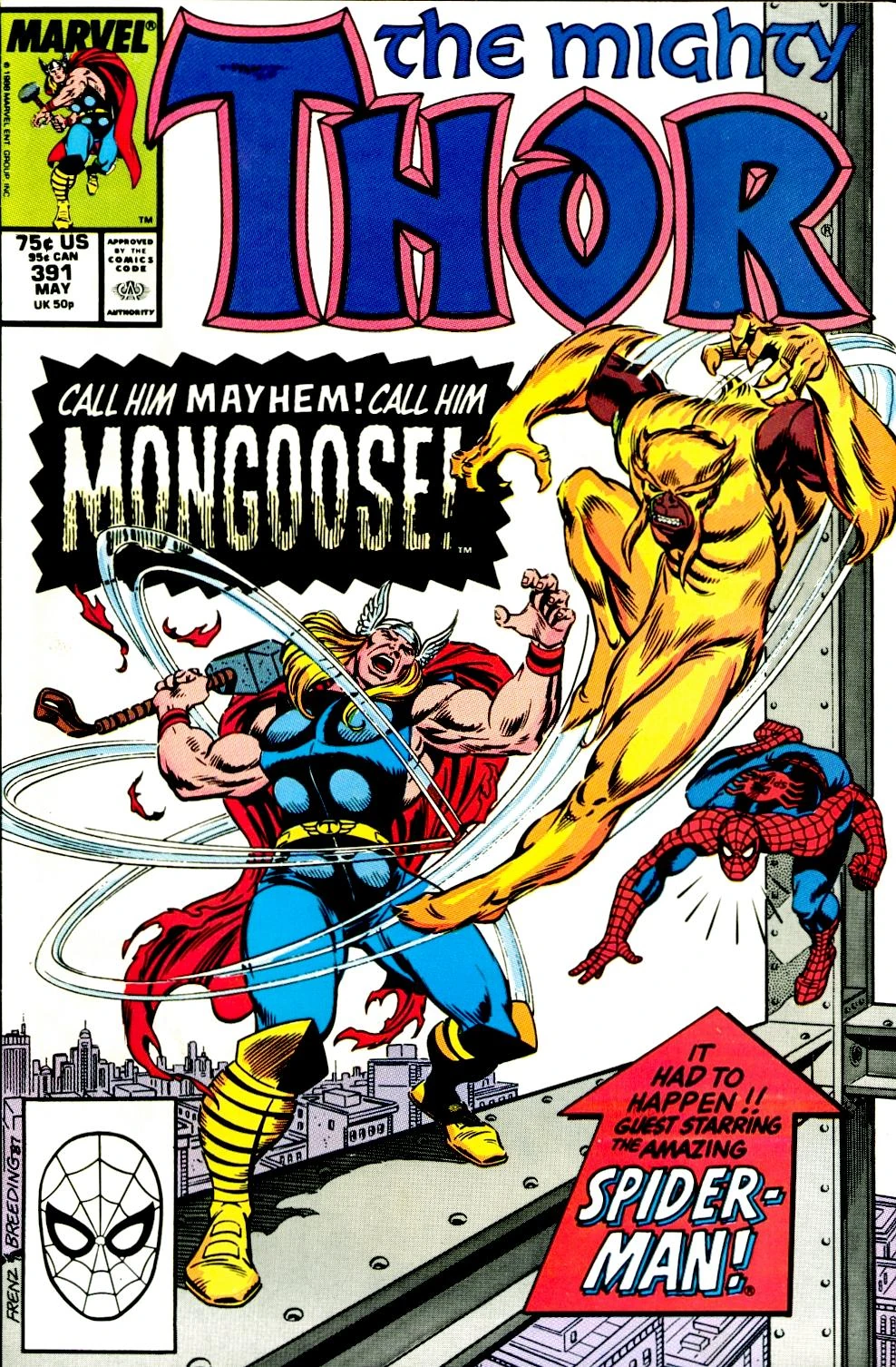 Thor Vol 1 391 | The Mighty Thor | Fandom