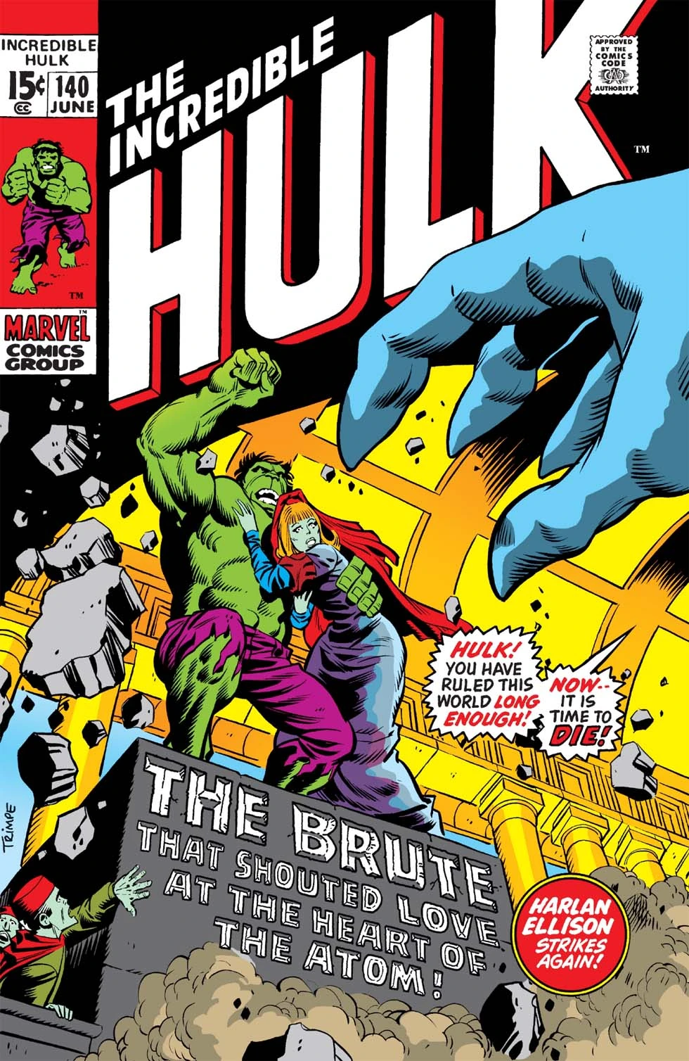 Incredible Hulk Vol 1 140 | The Mighty Thor | Fandom