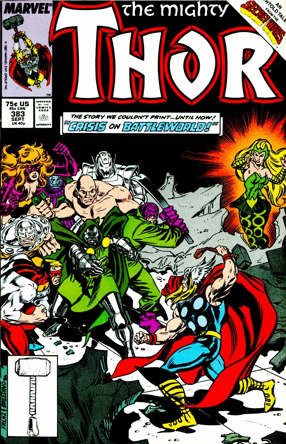 Thor Vol 1 383 | The Mighty Thor | Fandom