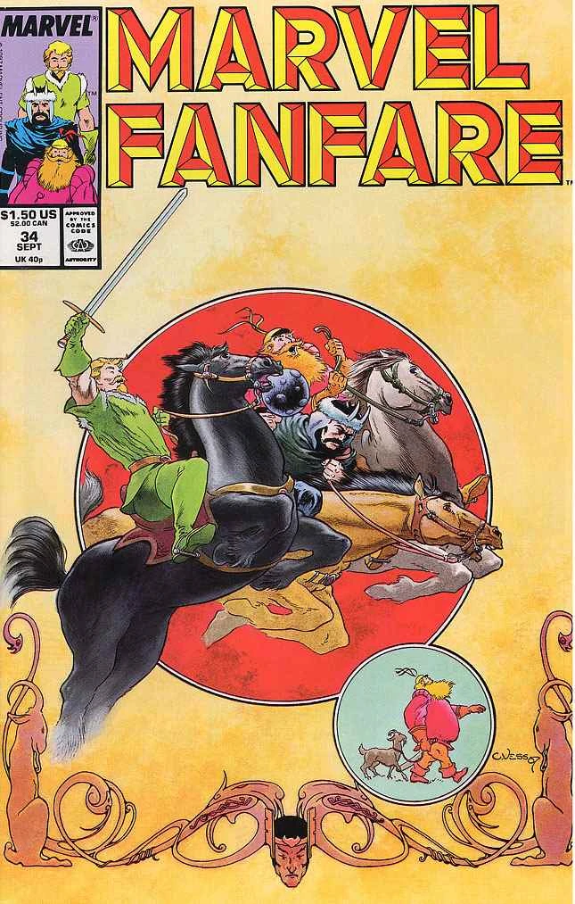 Marvel Fanfare Vol 1 34 | The Mighty Thor | Fandom
