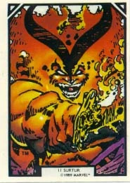 Arthur Adams Trading Cards (1989) | The Mighty Thor | Fandom