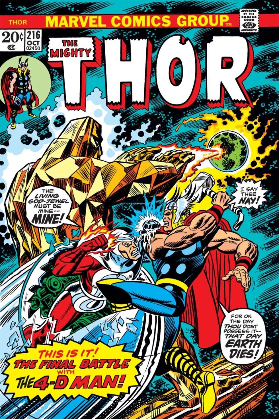 Thor Vol 1 216 | The Mighty Thor | Fandom