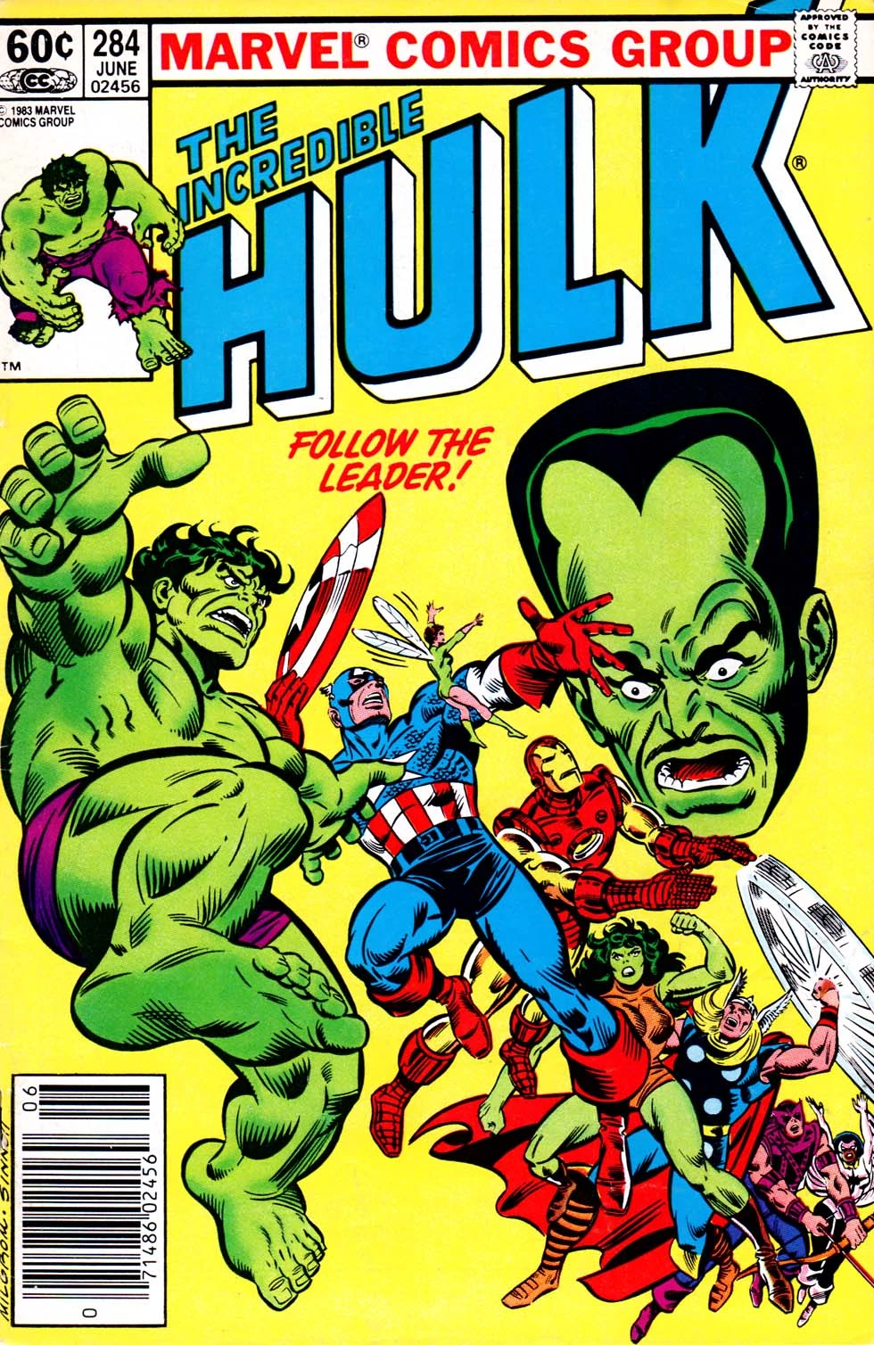 Incredible Hulk Vol 1 284 | The Mighty Thor | Fandom
