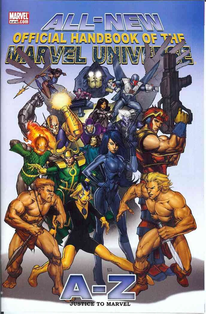 All-New Official Handbook of the Marvel Universe Vol 1 6 | The Mighty ...