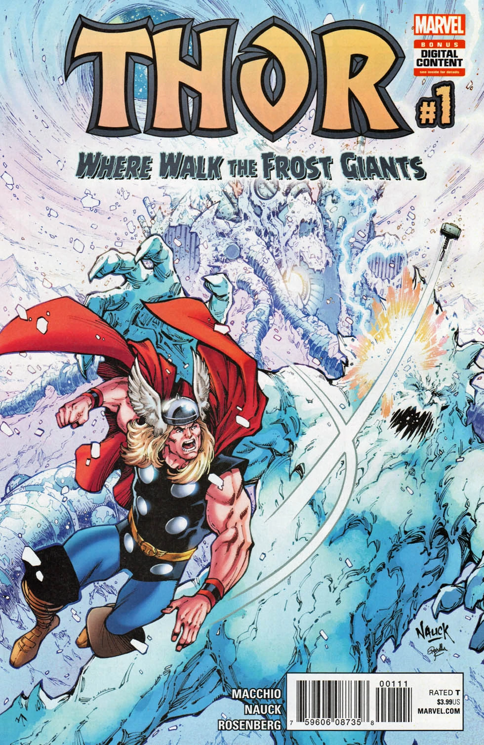 Thor: Where Walk the Frost Giants Vol 1 (2017) | The Mighty Thor | Fandom