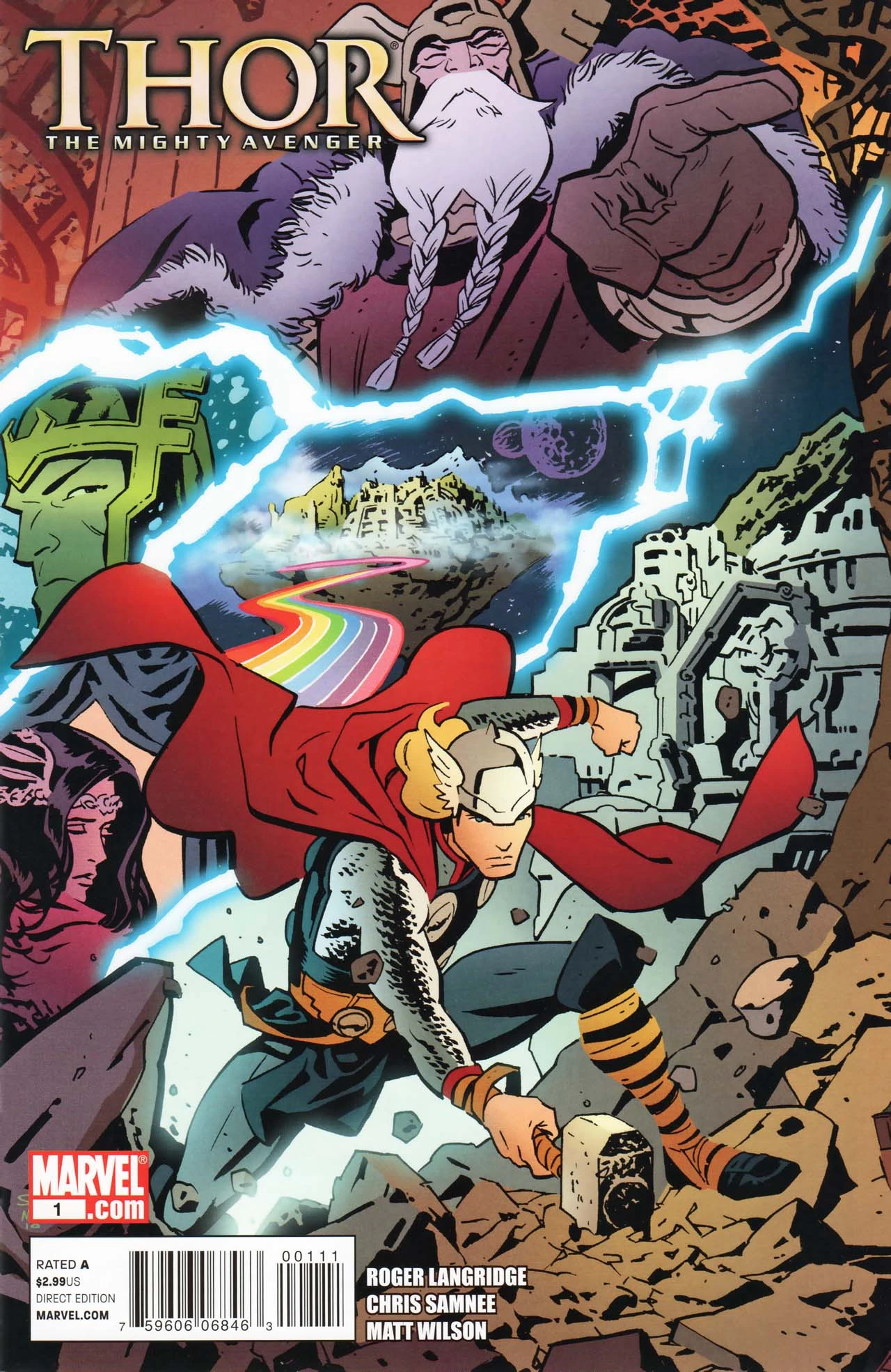 Thor the Mighty Avenger Vol 1 1 | The Mighty Thor | Fandom