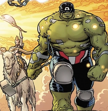 Captain Hulk (Earth-14412) | The Mighty Thor | Fandom