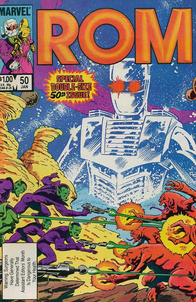 Rom Vol 1 50 | The Mighty Thor | Fandom