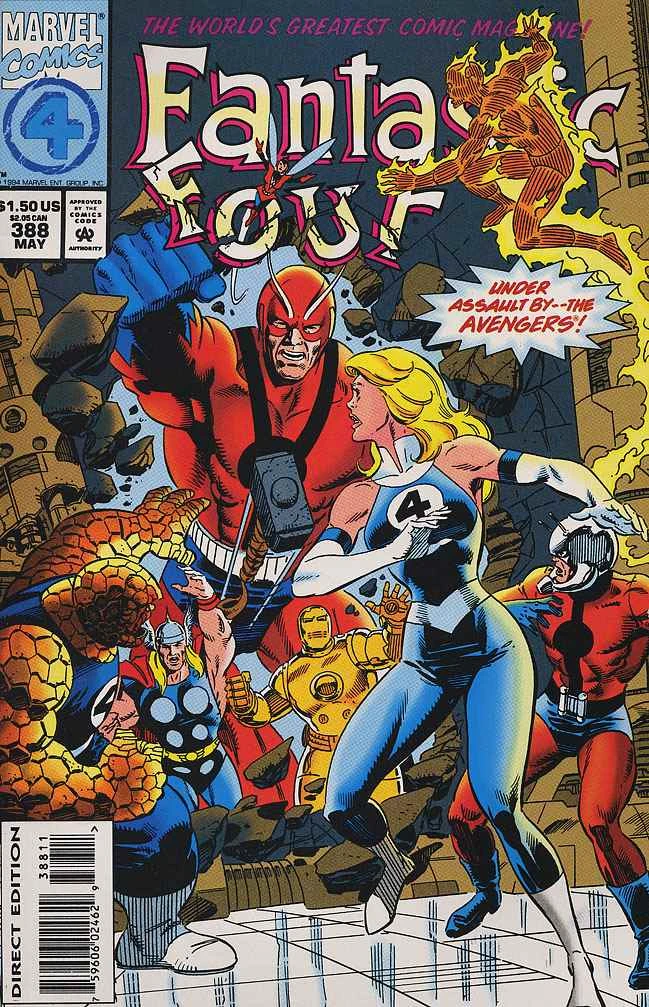 Fantastic Four Vol 1 388 | The Mighty Thor | Fandom