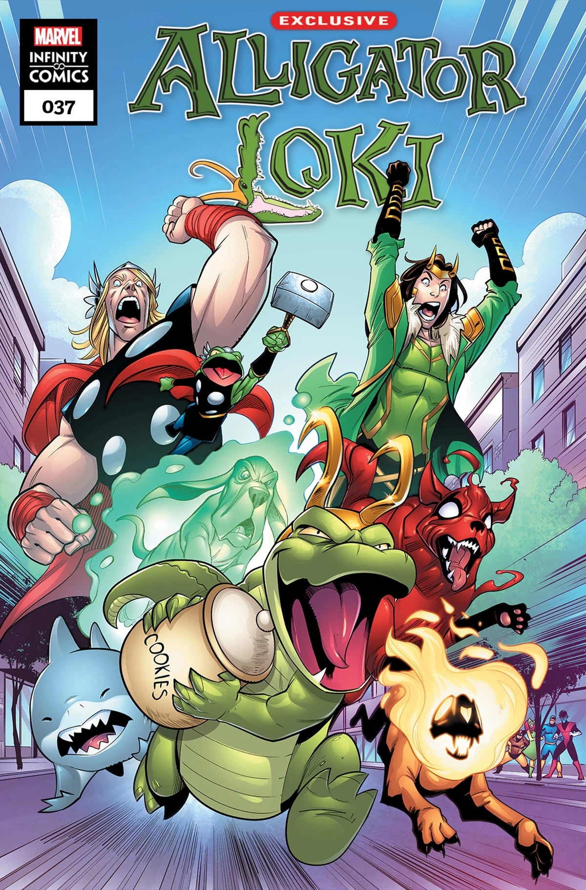 Alligator Loki Infinity Comic Vol 1 37 | The Mighty Thor | Fandom