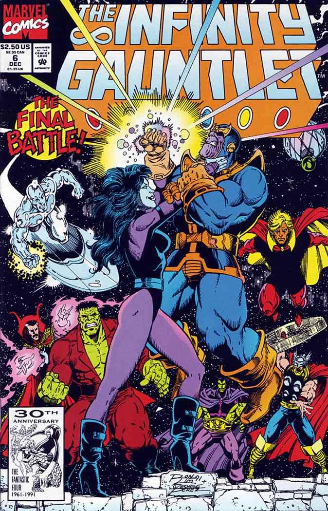 Infinity Gauntlet Vol 1 6 | The Mighty Thor | Fandom