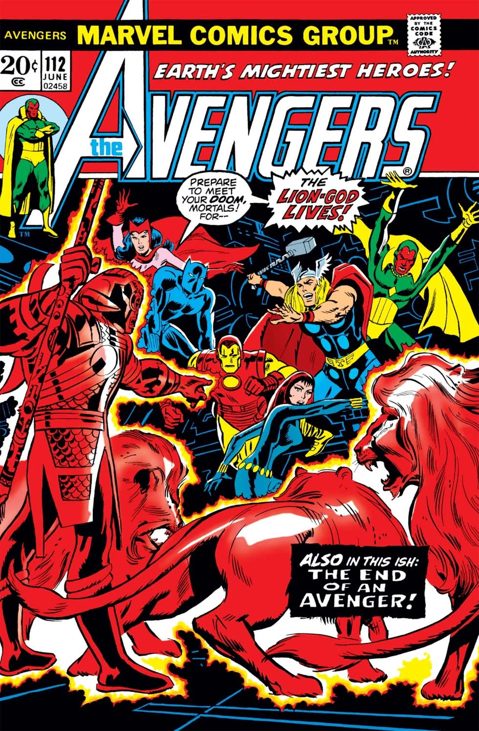 Avengers Vol 1 112 | The Mighty Thor | Fandom