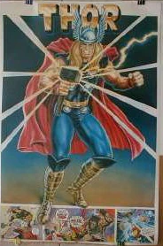 Thor vs Ulik Poster | The Mighty Thor | Fandom