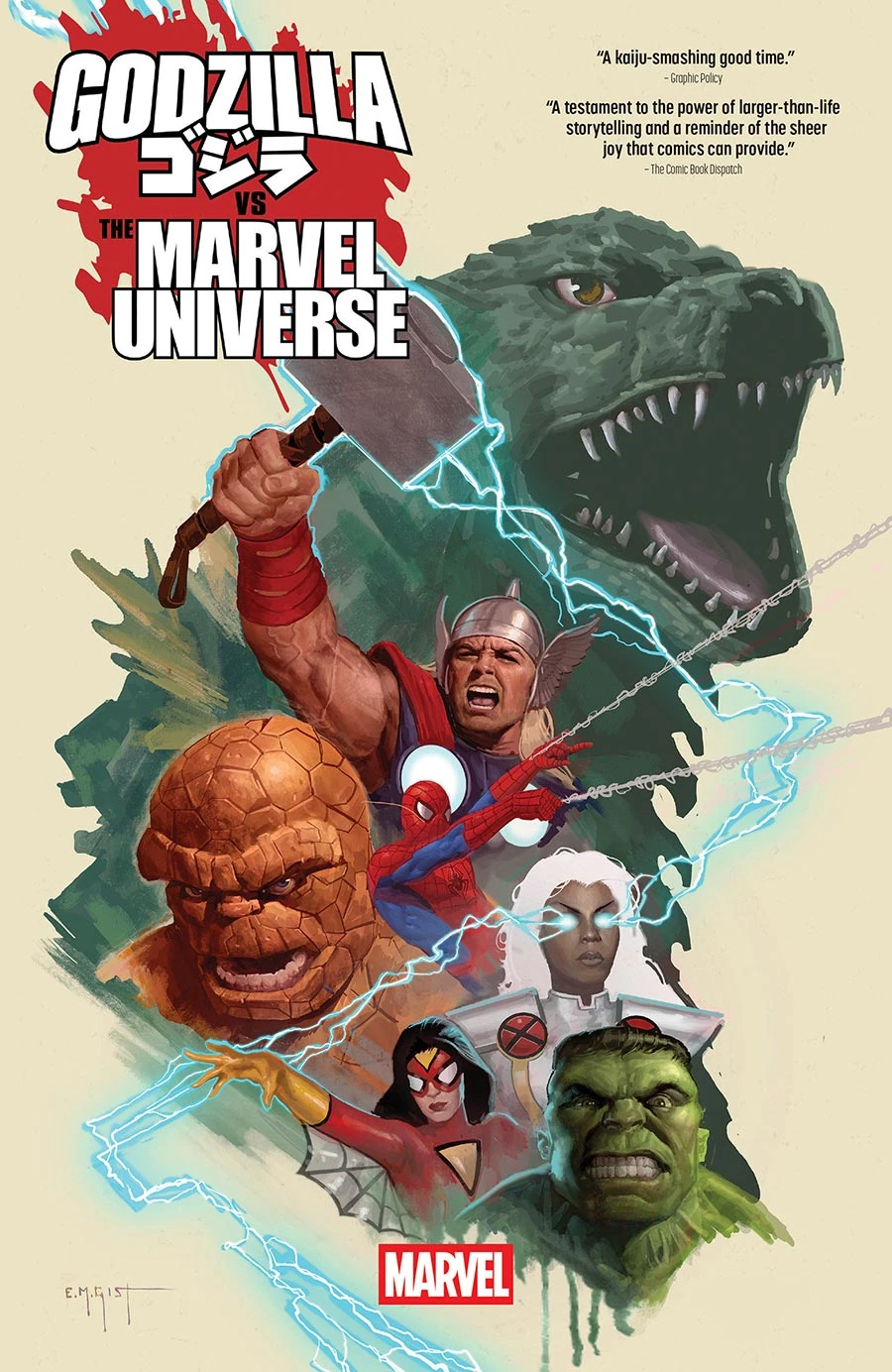 Godzilla vs. the Marvel Universe TPB Vol 1 1 | The Mighty Thor | Fandom