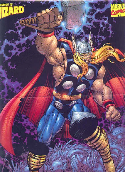 Purple Lightning Poster | The Mighty Thor | Fandom