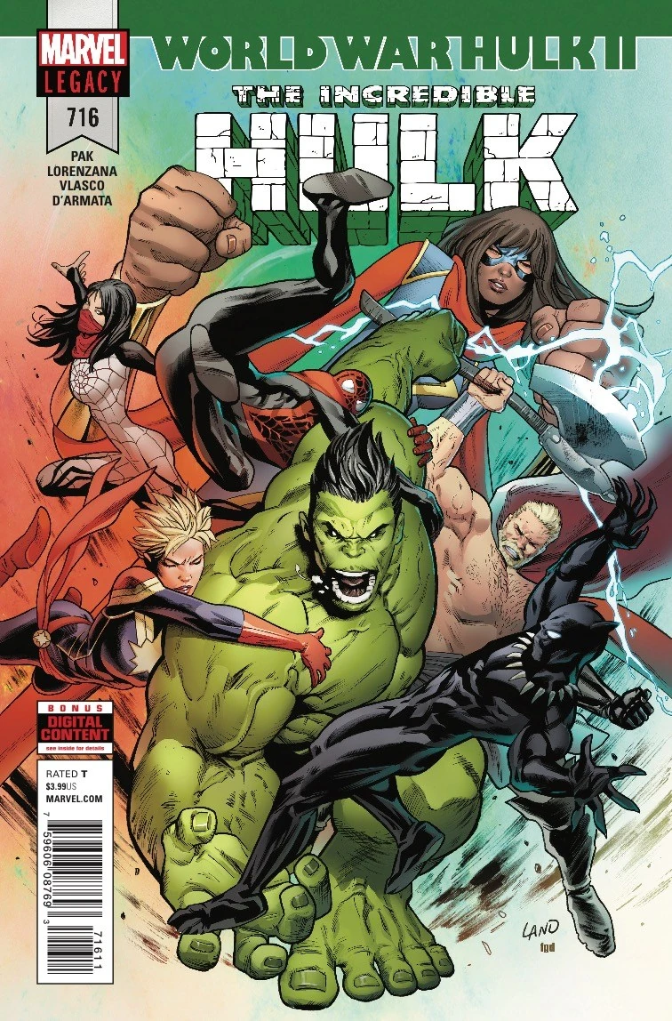 Incredible Hulk Vol 1 716 | The Mighty Thor | Fandom