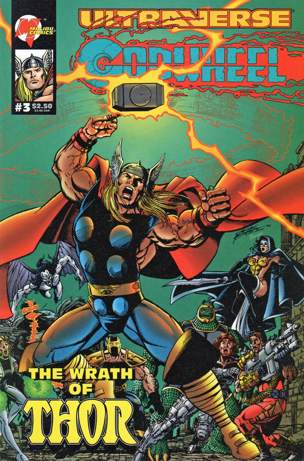Godwheel Vol 1 3 | The Mighty Thor | Fandom