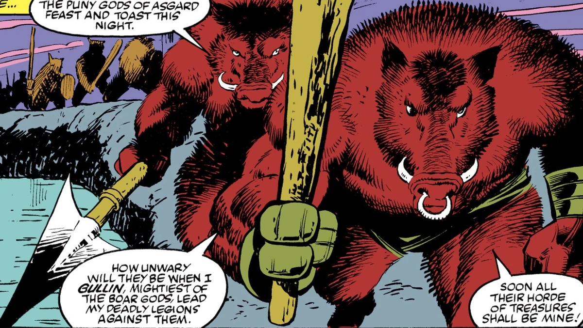Boar Gods | The Mighty Thor | Fandom