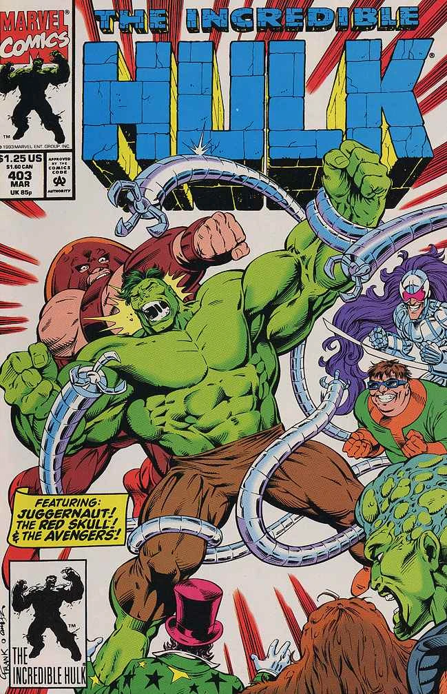 Incredible Hulk Vol 1 403 | The Mighty Thor | Fandom