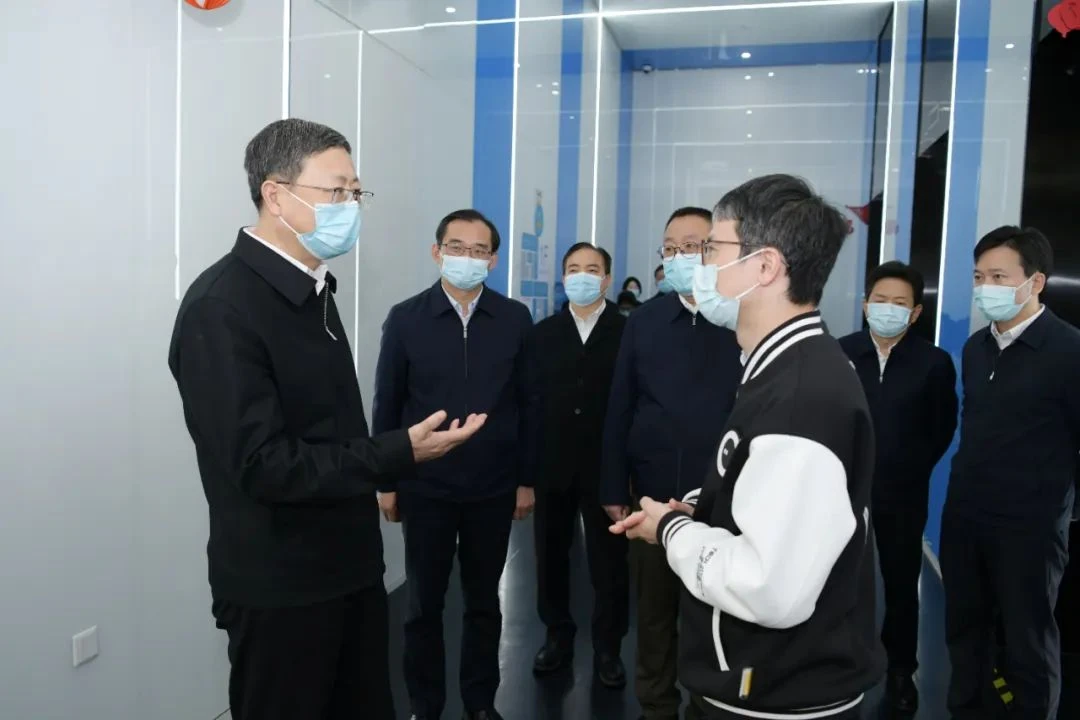 Secretary Chen Jining Visits miHoYo | MiHoYo Wiki | Fandom