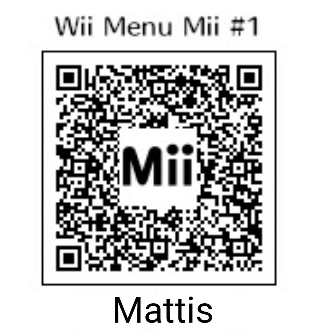 Wii Menu Mii #1 | Mii Archives Wiki | Fandom