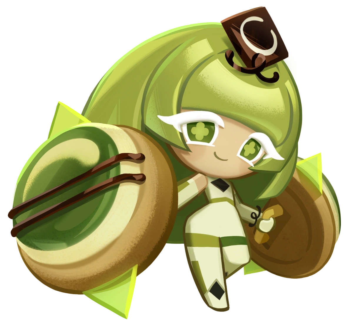 Green Tea Mousse Cookie | Mii In Lurve Productions Wiki | Fandom