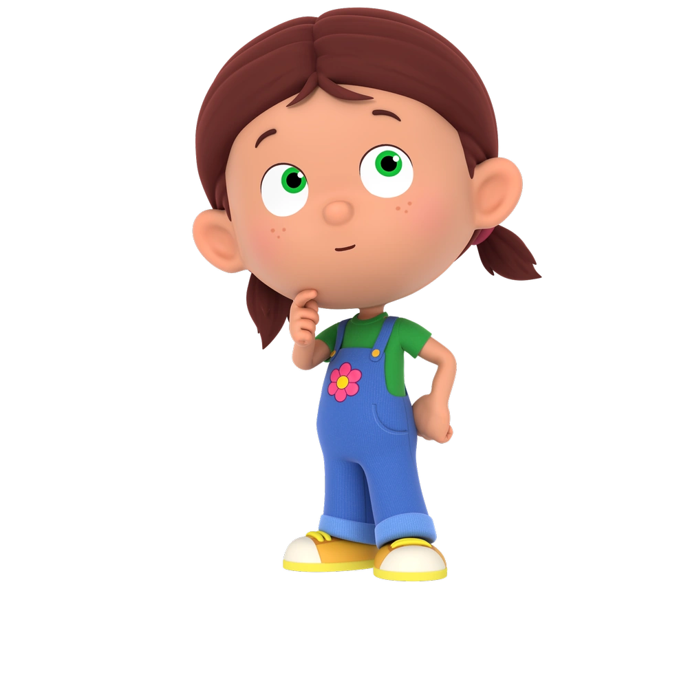 Paula from Counting with Paula Has Back Pockets on her Overalls | Mii ...