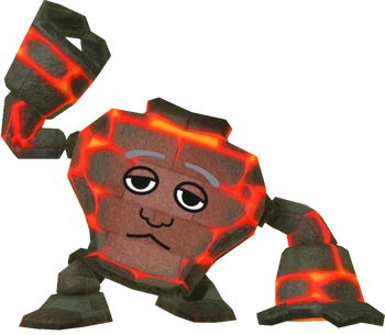 Burning "Party Member" Golem | Miitopia Wiki | Fandom