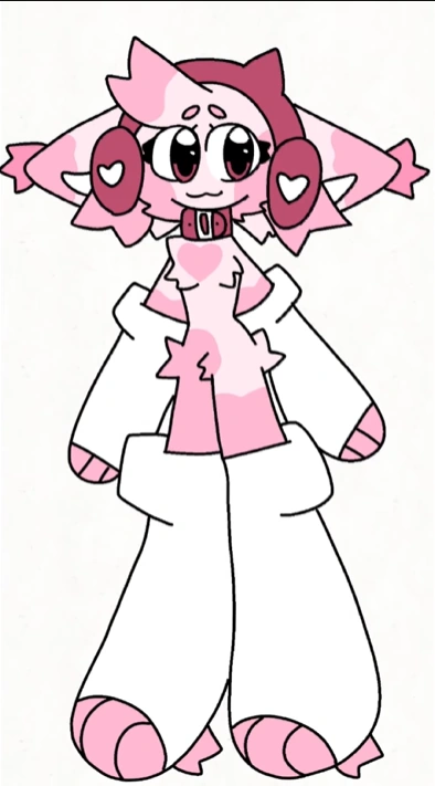 Розовая кошка (альтернативная версия Мико) | Mika kit Вики | Fandom