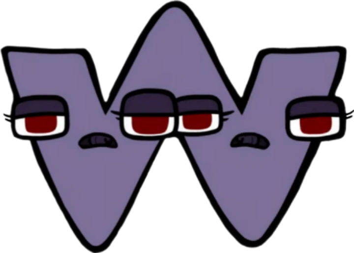 W (character) | Mike Salcedo's Alphabet Wiki | Fandom