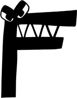 F (character) | Mike Salcedo's Alphabet Wiki | Fandom