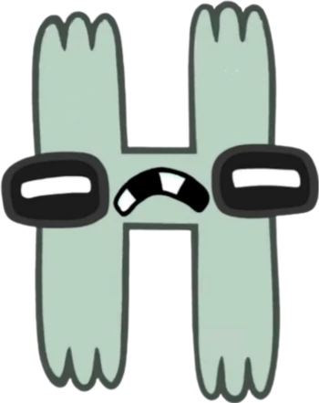 H (character) | Mike Salcedo's Alphabet Wiki | Fandom