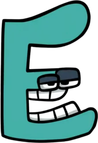 E (Character) | Mike Salcedo's Alphabet Wiki | Fandom