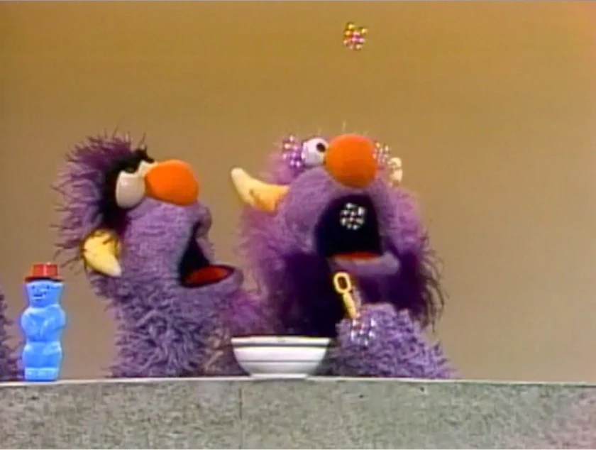 Sesame Street and The Muppet Show Sketches for What is Blue Trying to ...