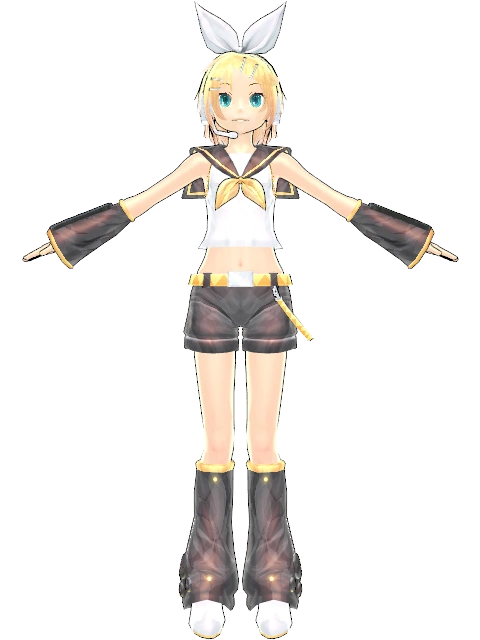 Rin Kagamine (Ginjishi) | MikuMikuDance Wiki | Fandom