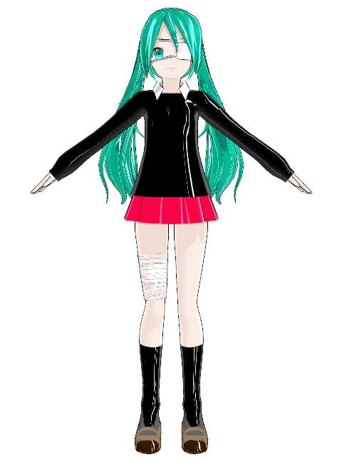 Miku Hatsune Rolling Girl (Jjinomu) | MikuMikuDance Wiki | Fandom
