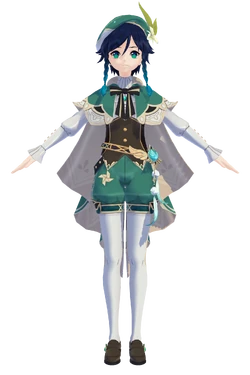 Venti (HoYoverse) | MikuMikuDance Wiki | Fandom