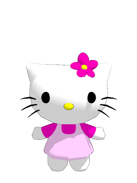 Hello Kitty (Shioku-990) | MikuMikuDance Wiki | Fandom