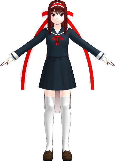 Kiku Juon Schoolgirl Winter (Sosou) | MikuMikuDance Wiki | Fandom