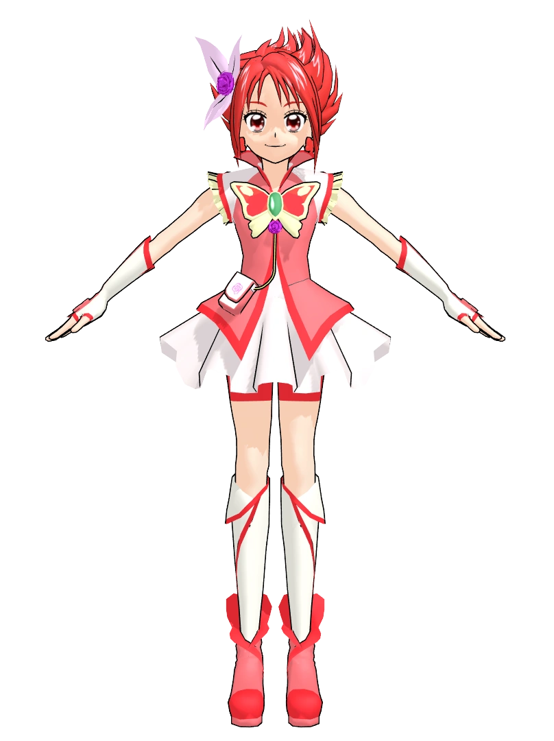 Cure Rouge (hutariwaP) | MikuMikuDance Wiki | Fandom