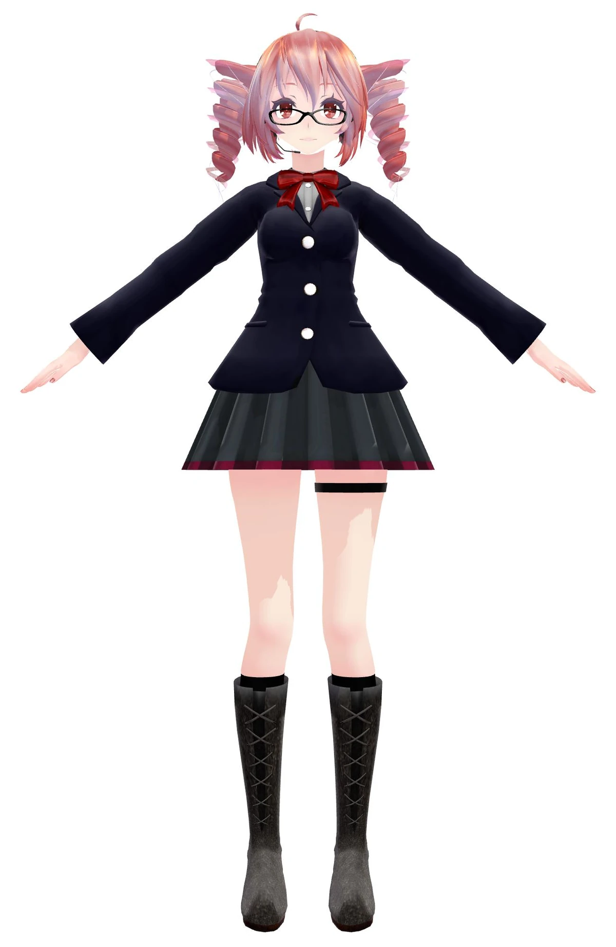 Teto Kasane Uniform (ReYaMa) | MikuMikuDance Wiki | Fandom