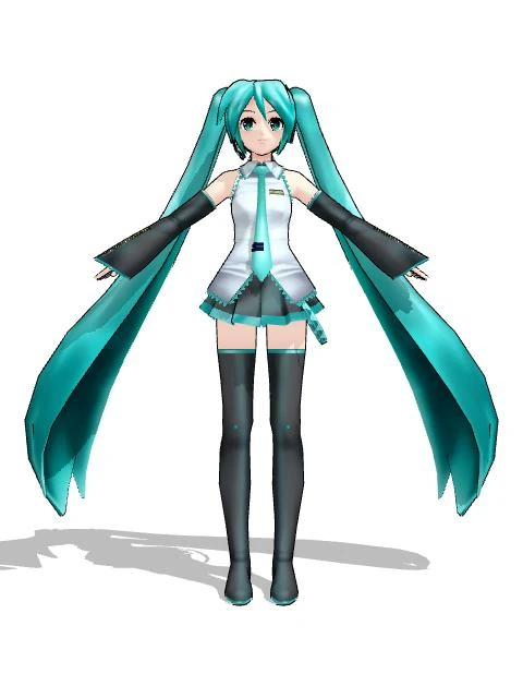 Miku Hatsune 2nd (Saboten) | MikuMikuDance Wiki | Fandom
