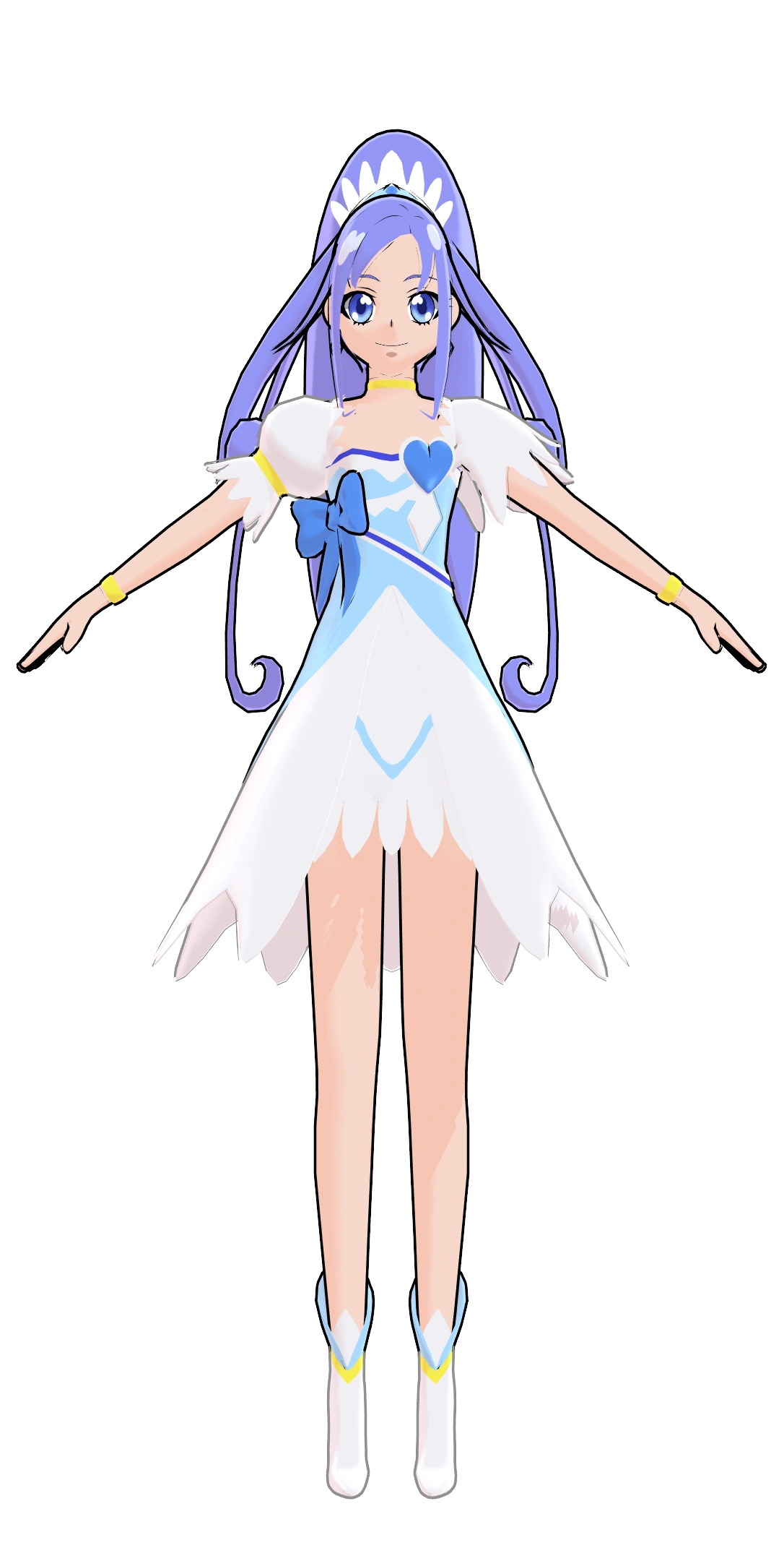 Cure Diamond (MijumaruNr1) | MikuMikuDance Wiki | Fandom