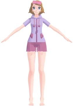 Serena Pajamas (Meennie46) | MikuMikuDance Wiki | Fandom