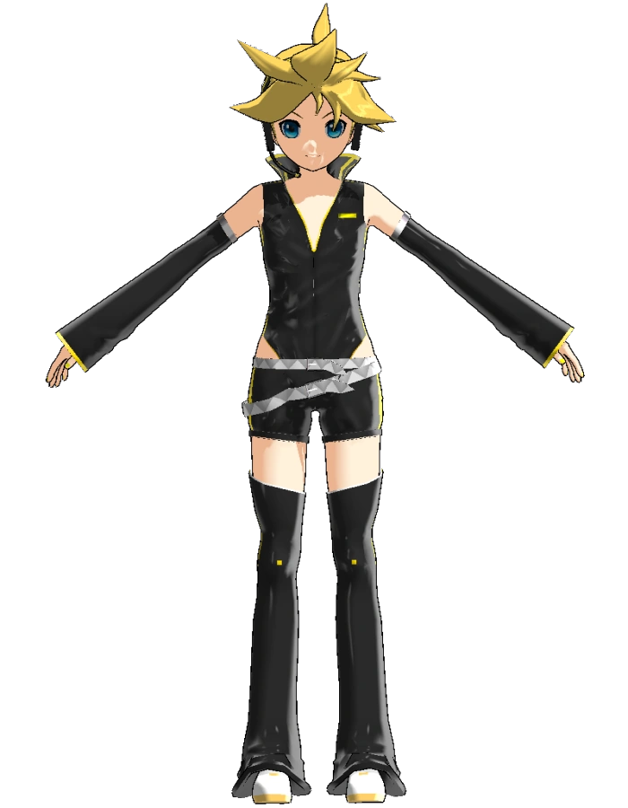 Len Kagamine Young Adult Dancer (Redstone) | MikuMikuDance Wiki | Fandom